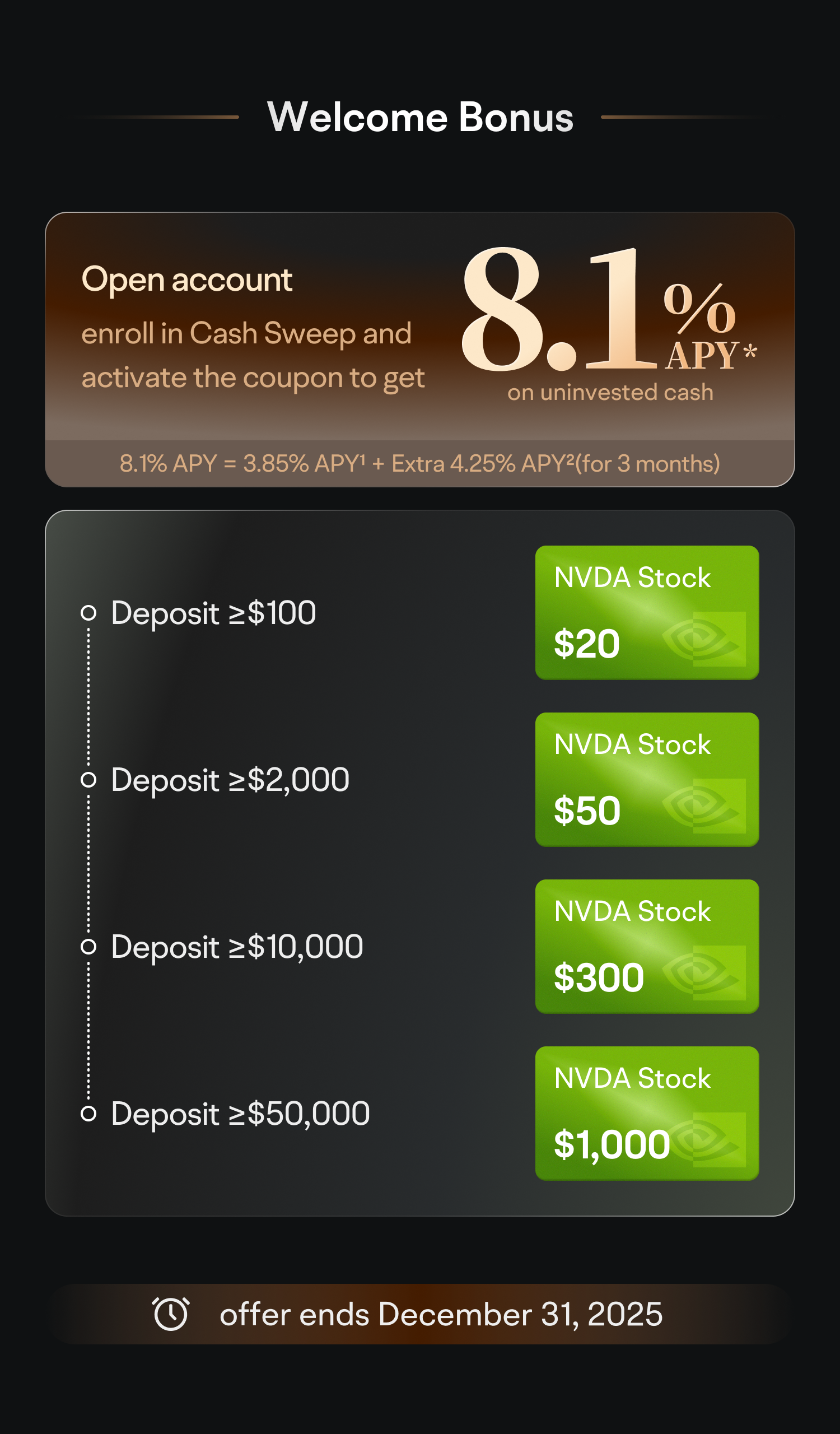 Moomoo Welcome Bonus